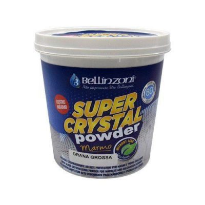 Super Crystal Powder Marmo Grana Grossa Bellinzoni 1Kg - Polineo Pisos
