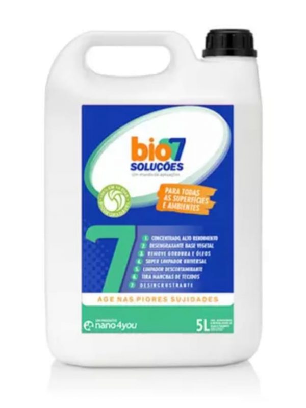 Bio7 Limpador Multiuso 5 Litros - Performance - Polineo Pisos